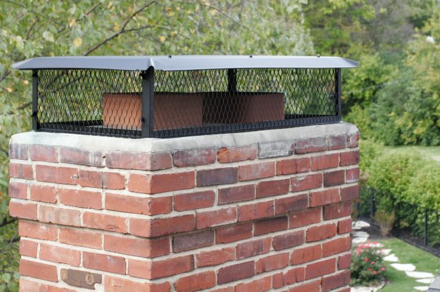 Chimney Cap Installation by Classic Masonry Springfield